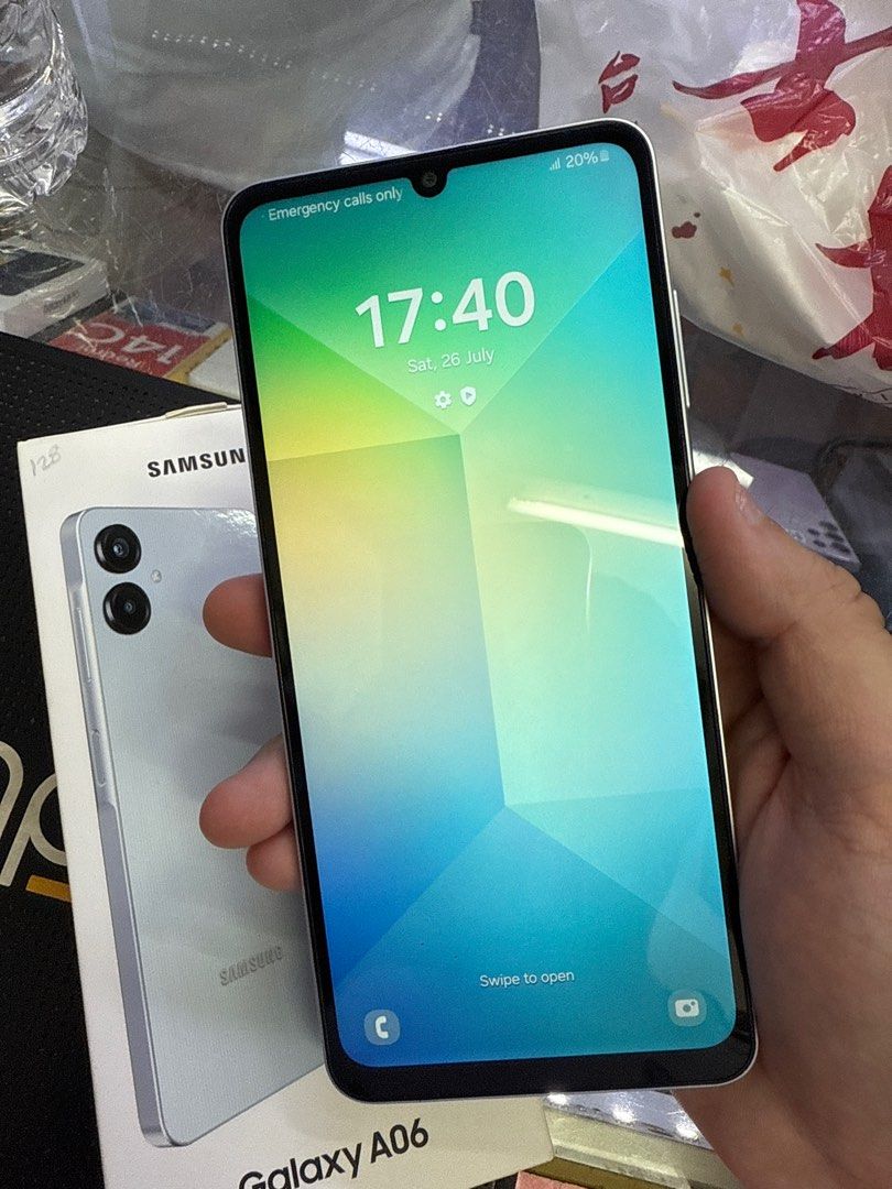 Galaxy A06 LTE Light Blue 128GB, Mobile Phones & Gadgets, Mobile Phones ...