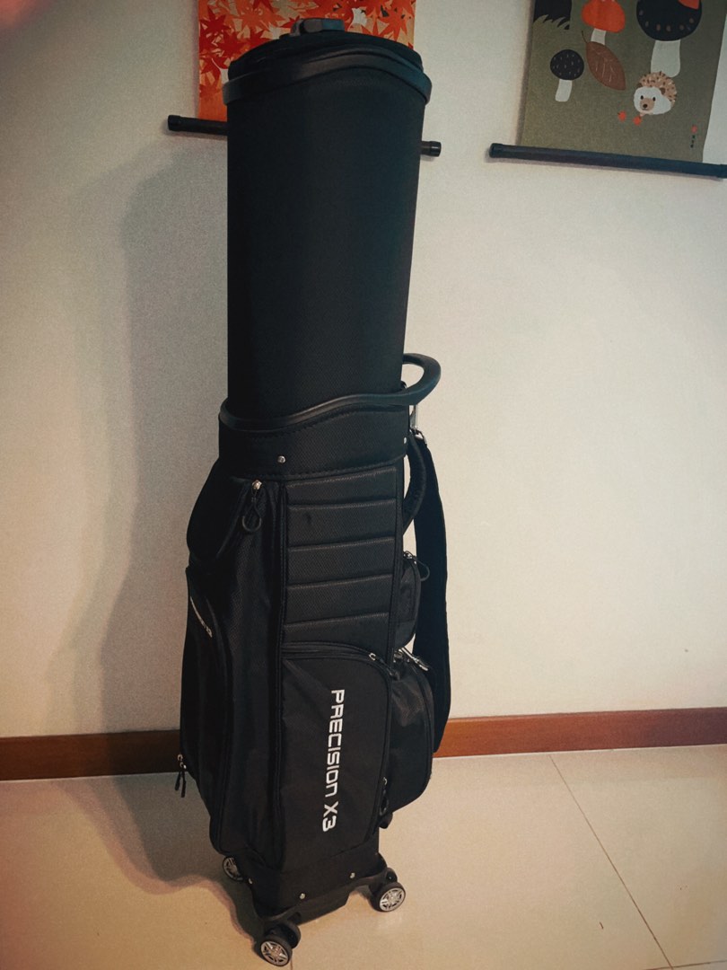 Golf Bag with Wheels, Sports Equipment, Sports & Games, Golf on Carousell