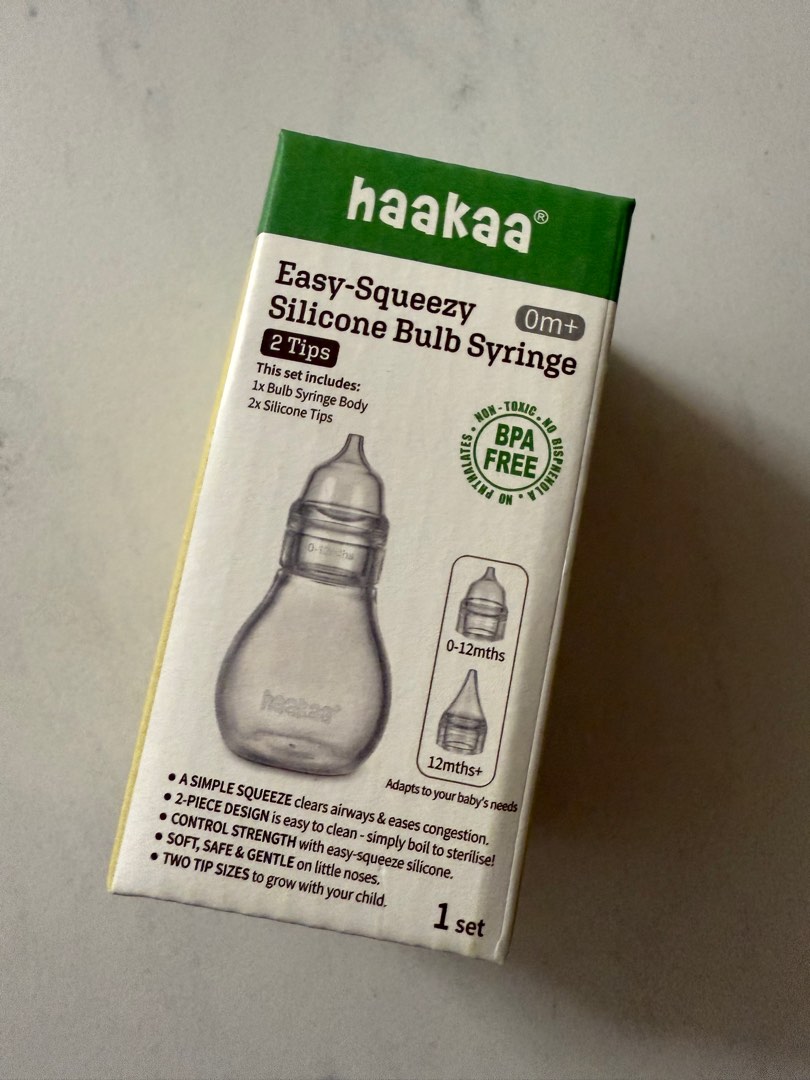 Haaka bulb syringe, Babies & Kids, Bathing & Changing, Baby Toiletries ...
