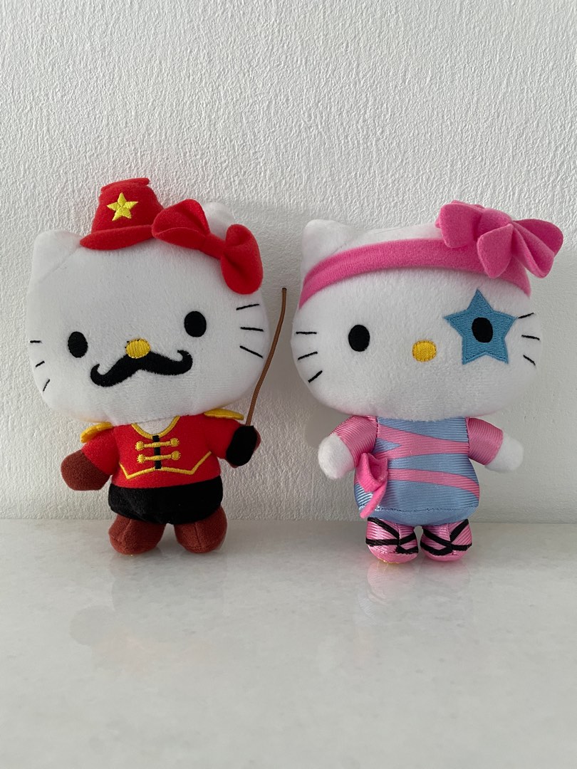 Hello Kitty Circus Plush Toys, Hobbies & Toys, Toys & Games on Carousell