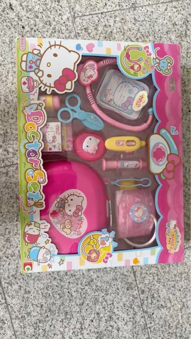 Hello Kitty Doctor Set - Pretend Play Toy, Hobbies & Toys, Toys & Games on Carousell