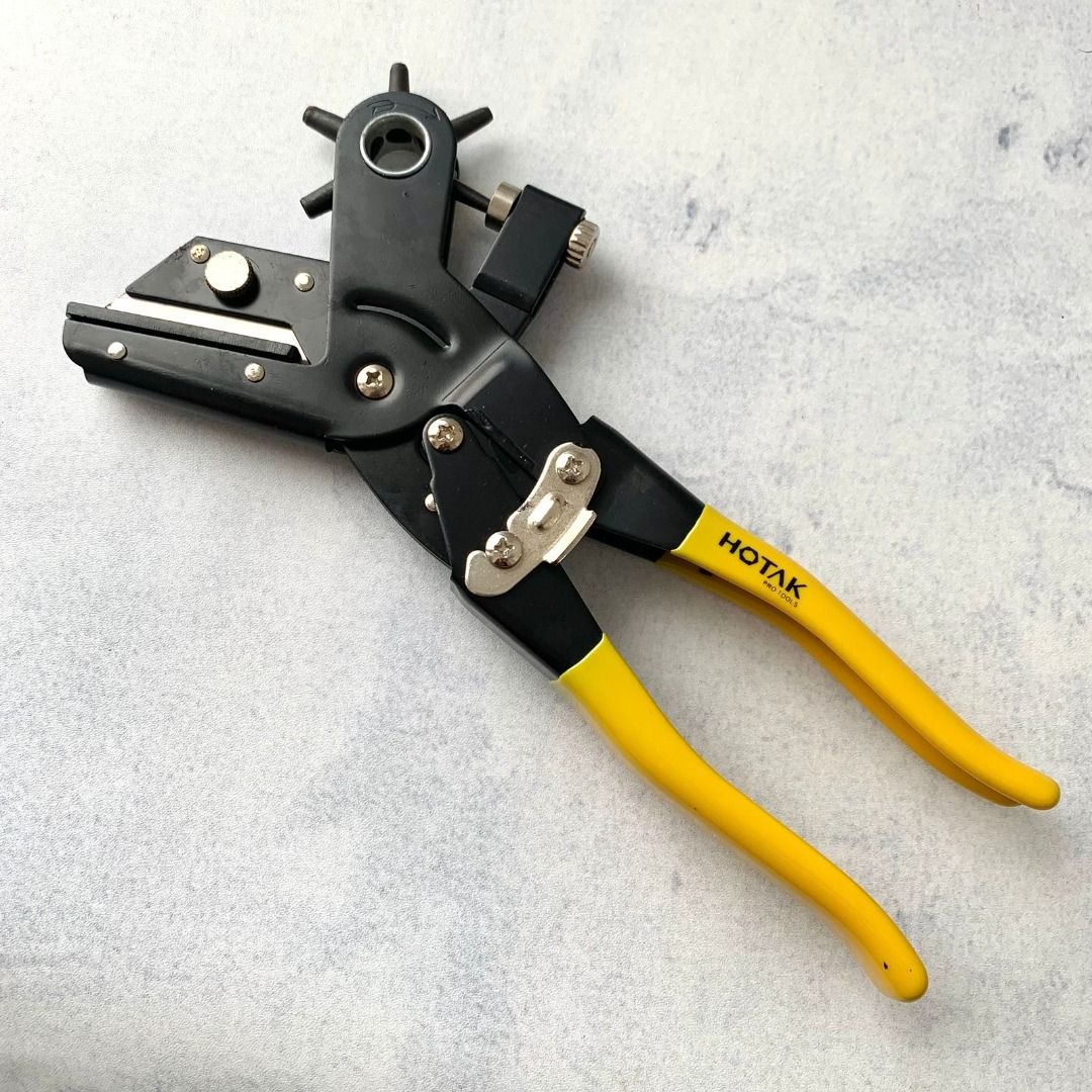 HOTAK PRO TOOLS | pelubang sabuk pembolong ikat pinggang pemotong kulit ...