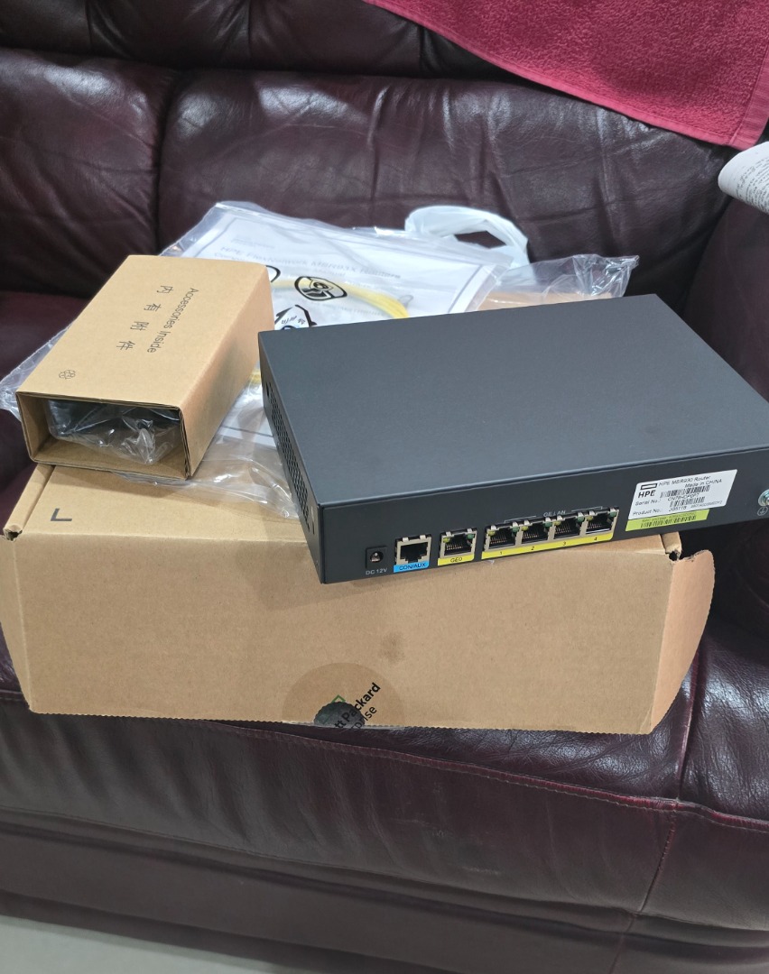 HPE MSR930 Router - Brand New, Computers & Tech, Parts & Accessories ...