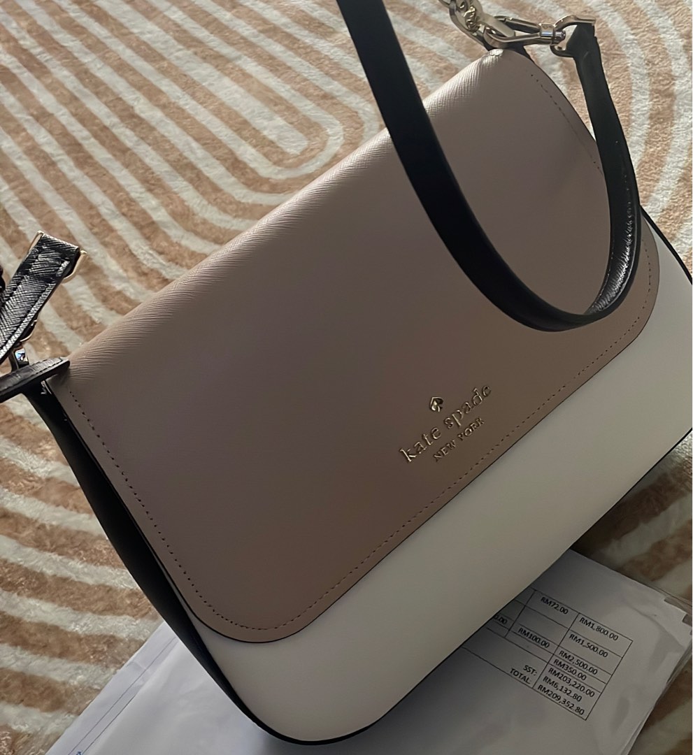 Kate Spade Staci Colorblock Flap Shoulder, Luxury, Bags & Wallets on ...