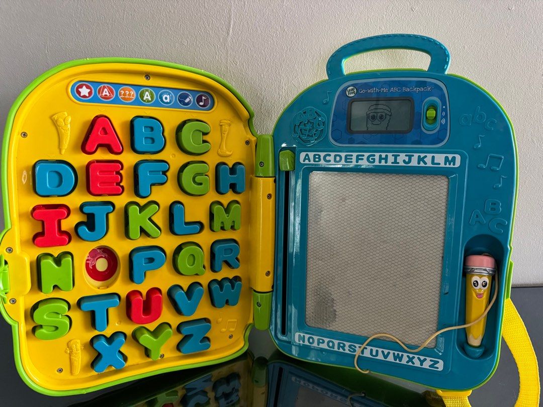 LeapFrog Go With Me ABC Backpack, Hobbies & Toys, Toys & Games on Carousell