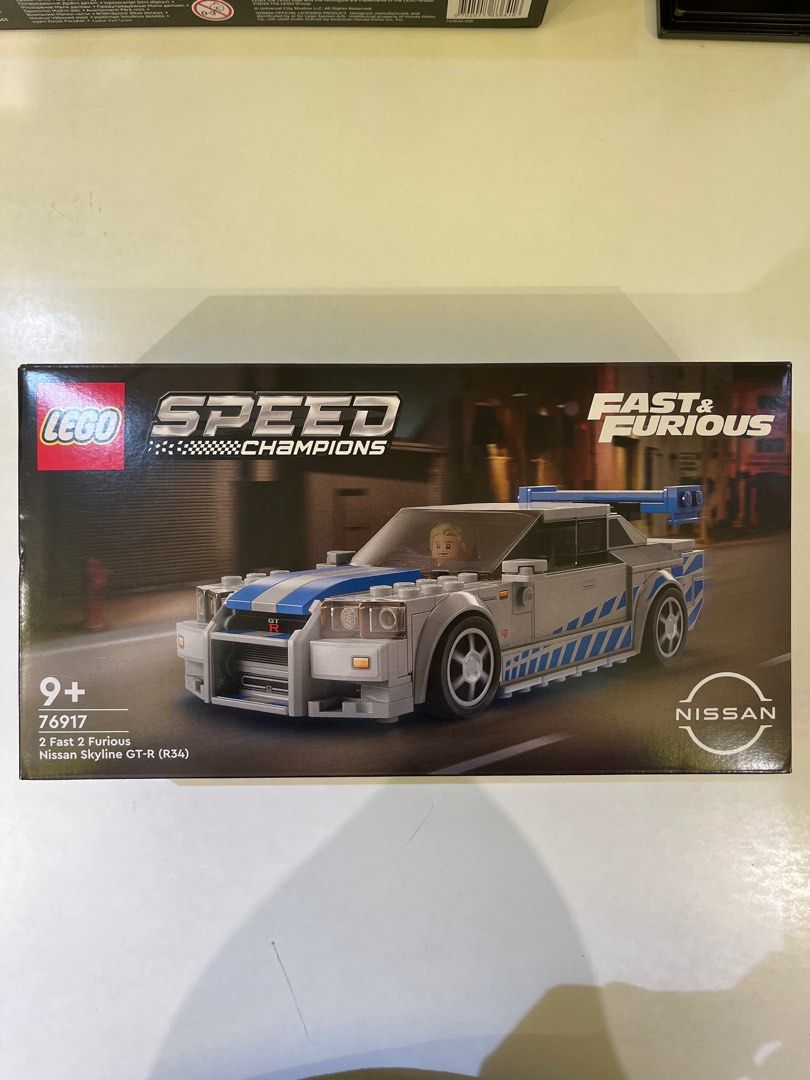 Lego 77241 & 76917 Speed Champion 2 Fast 2 Furious Honda S2000 & Nissan ...