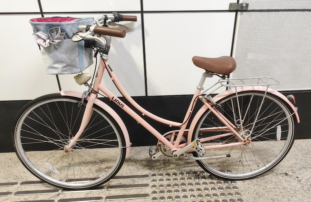 Linus Dutchi i3 Pink low frame City Bike, Sports Equipment, Bicycles ...