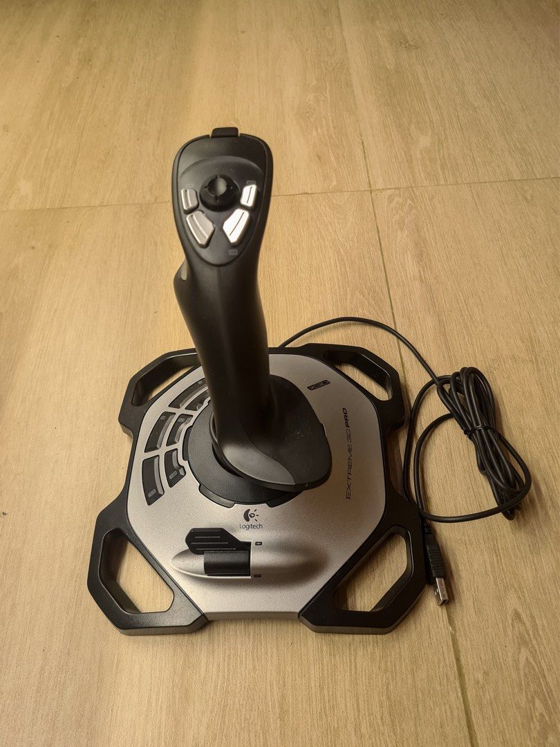 Logitech Extreme 3D Pro Pilot Joy Stick Game Controller, Video Game ...