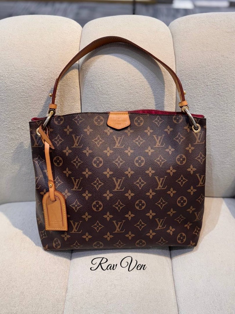 LOUIS VUITTON LV Graceful PM Monogram Shoulder Bag, Luxury, Bags ...