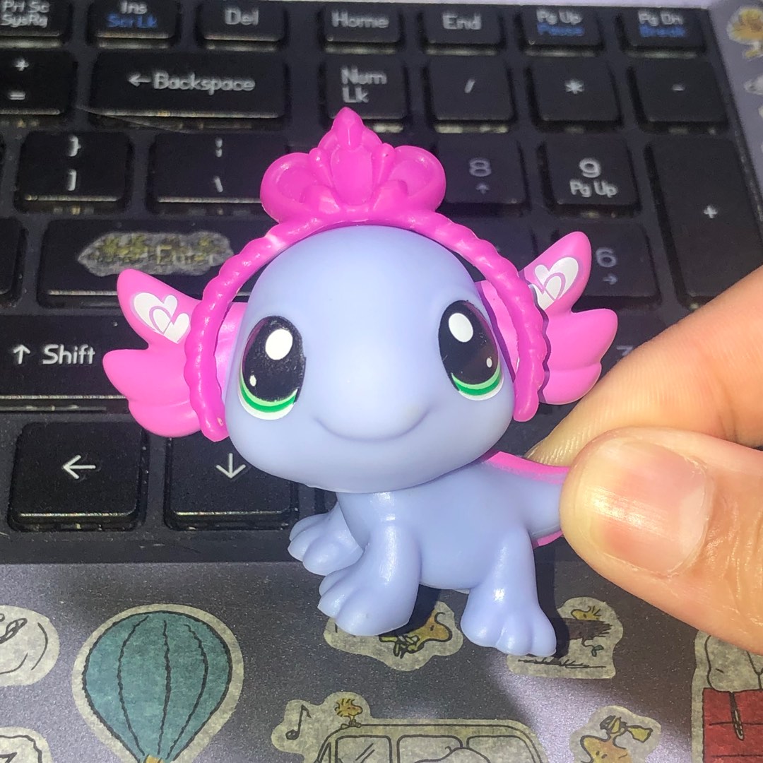 LPS g7 Axolotl + 5 items, Hobbies & Toys, Toys & Games on Carousell