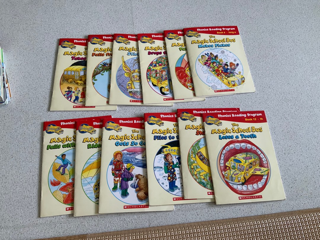 Magic School bus Phonics Readers, Hobbies & Toys, Books & Magazines ...