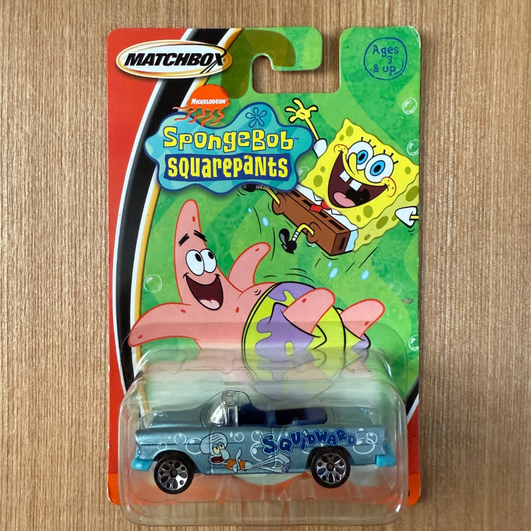 Matchbox 2003 SpongeBob Squarepants Squidward 1955 Chevy Bel Air ...