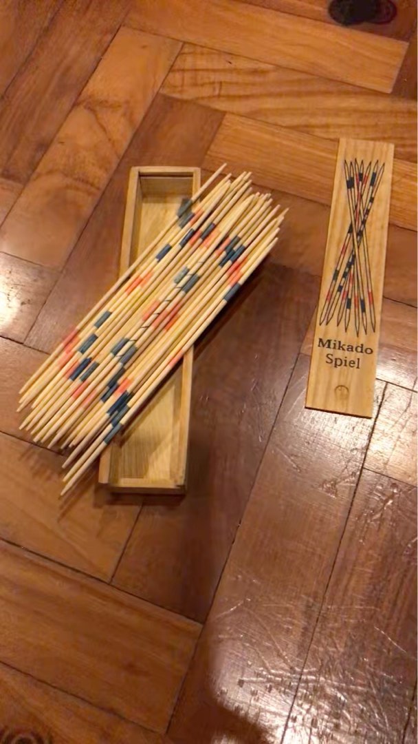 Pick up stick Mikado Spiel Wooden , Hobbies & Toys, Toys & Games on ...