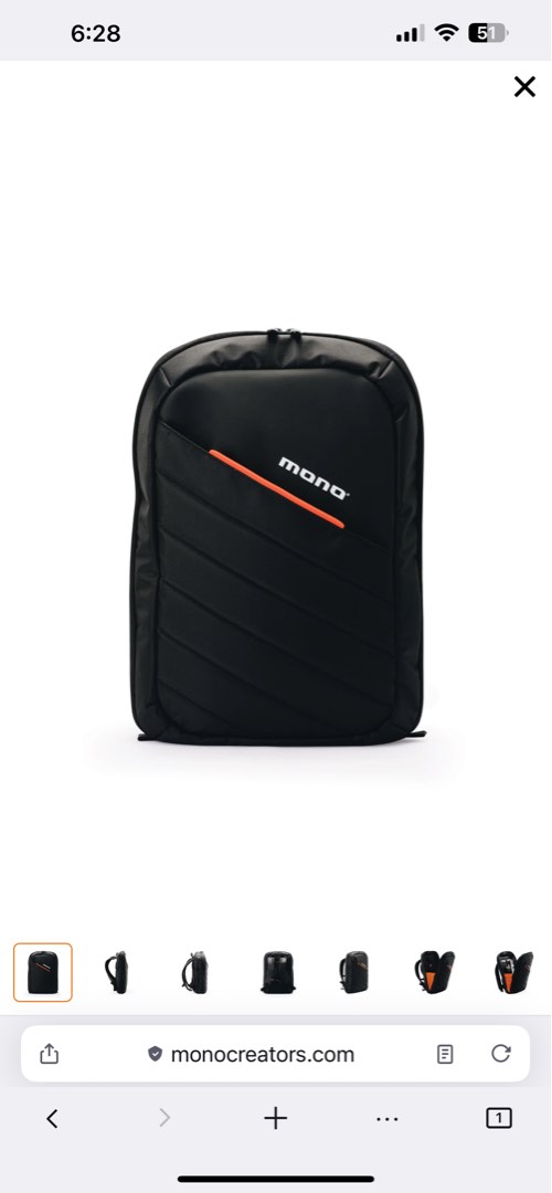 Mono Stealth Alias Backpack in Black, Men's Fashion, Bags, Backpacks on ...