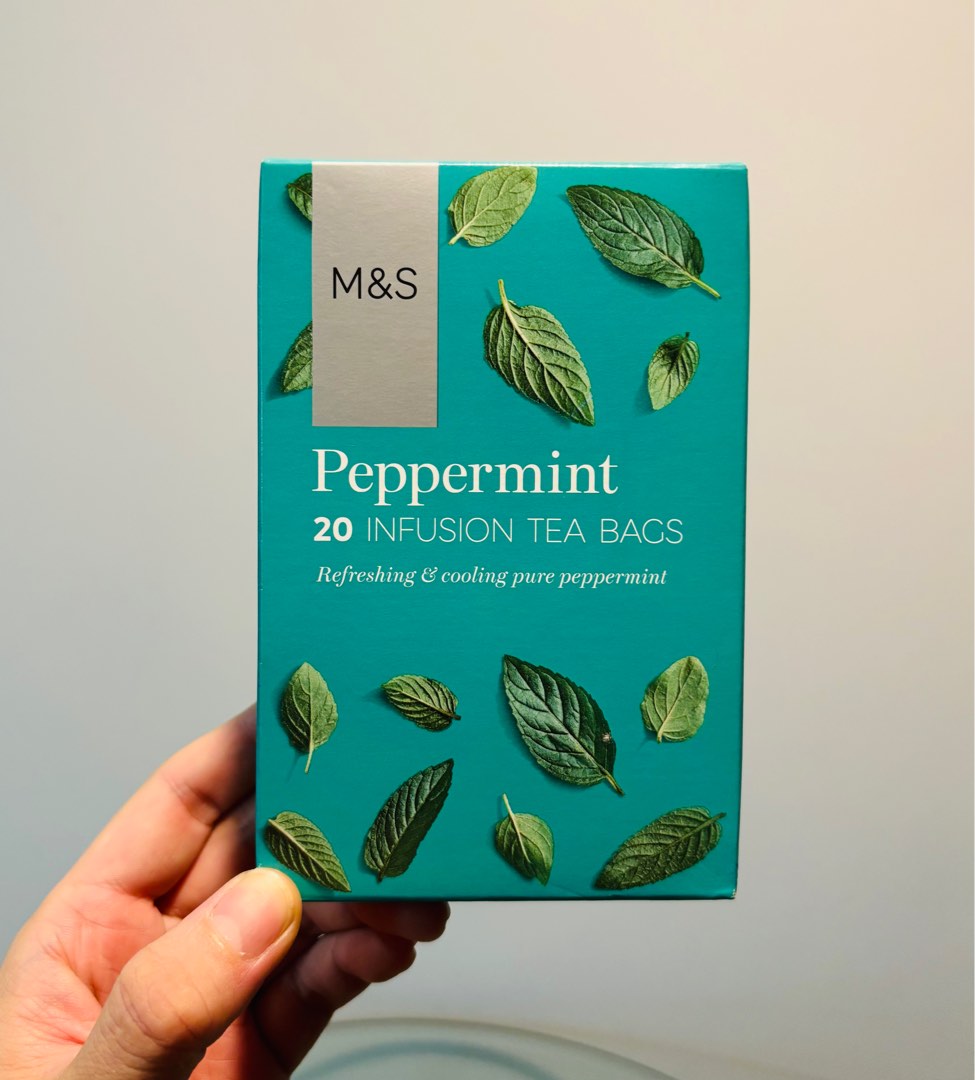 M&S Peppermint Infusion Tea Bags - 20 Bags, Food & Drinks, Beverages on ...