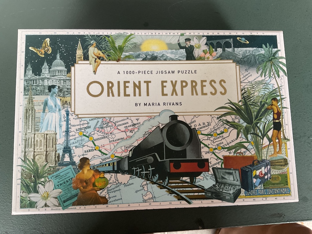 Orient Express 1000 Piece Jigsaw Puzzle, Hobbies & Toys, Toys & Games ...