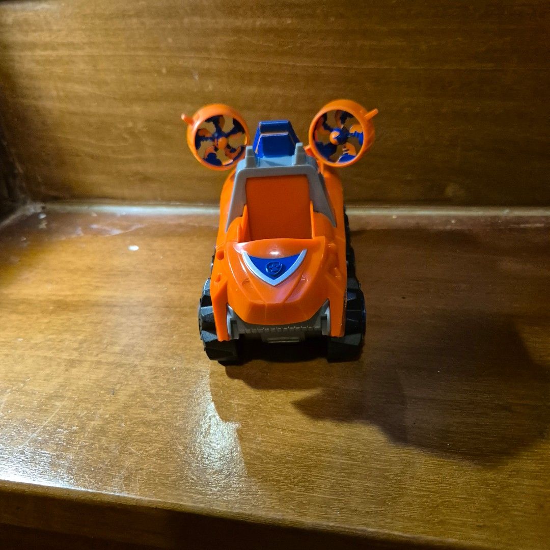 PAW Patrol Dino Rescue Zuma's Deluxe Rev Up Vehicle., Hobbies & Toys ...