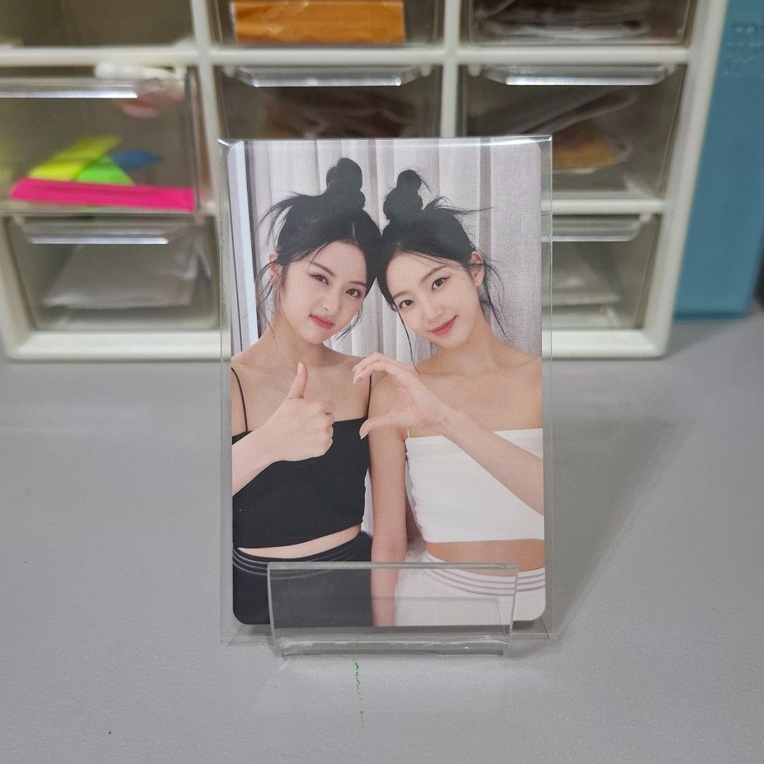 Photocard pc official lesserafim yunjin kazuha unforgiven unit album, K ...