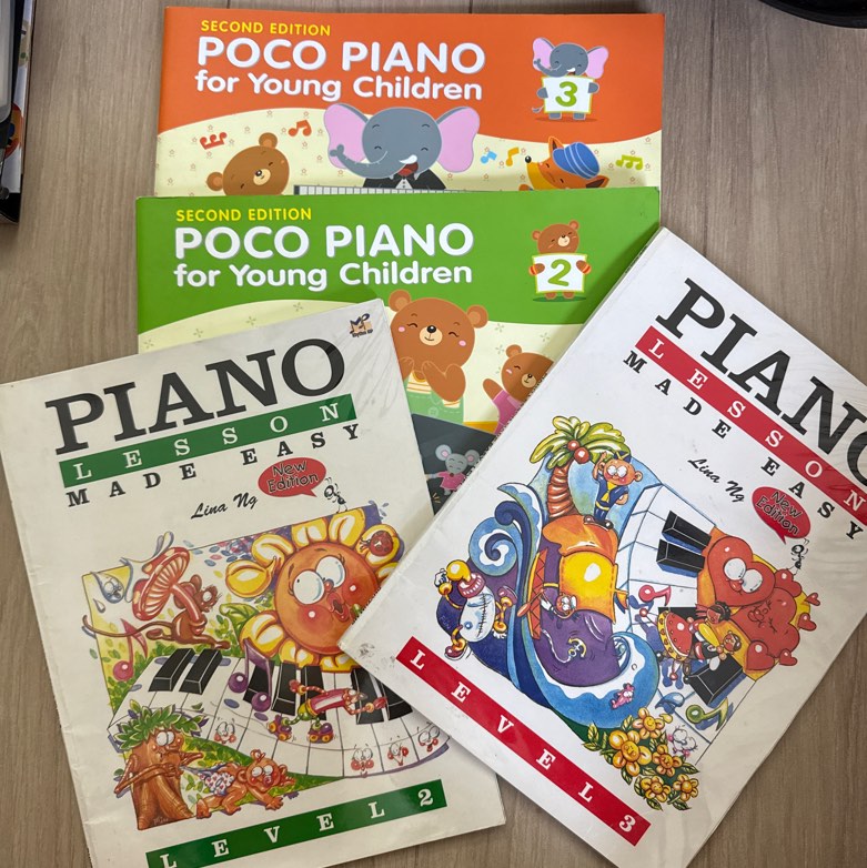 Poco Piano & Piano Lesson Made Easy Books, Hobbies & Toys, Music ...