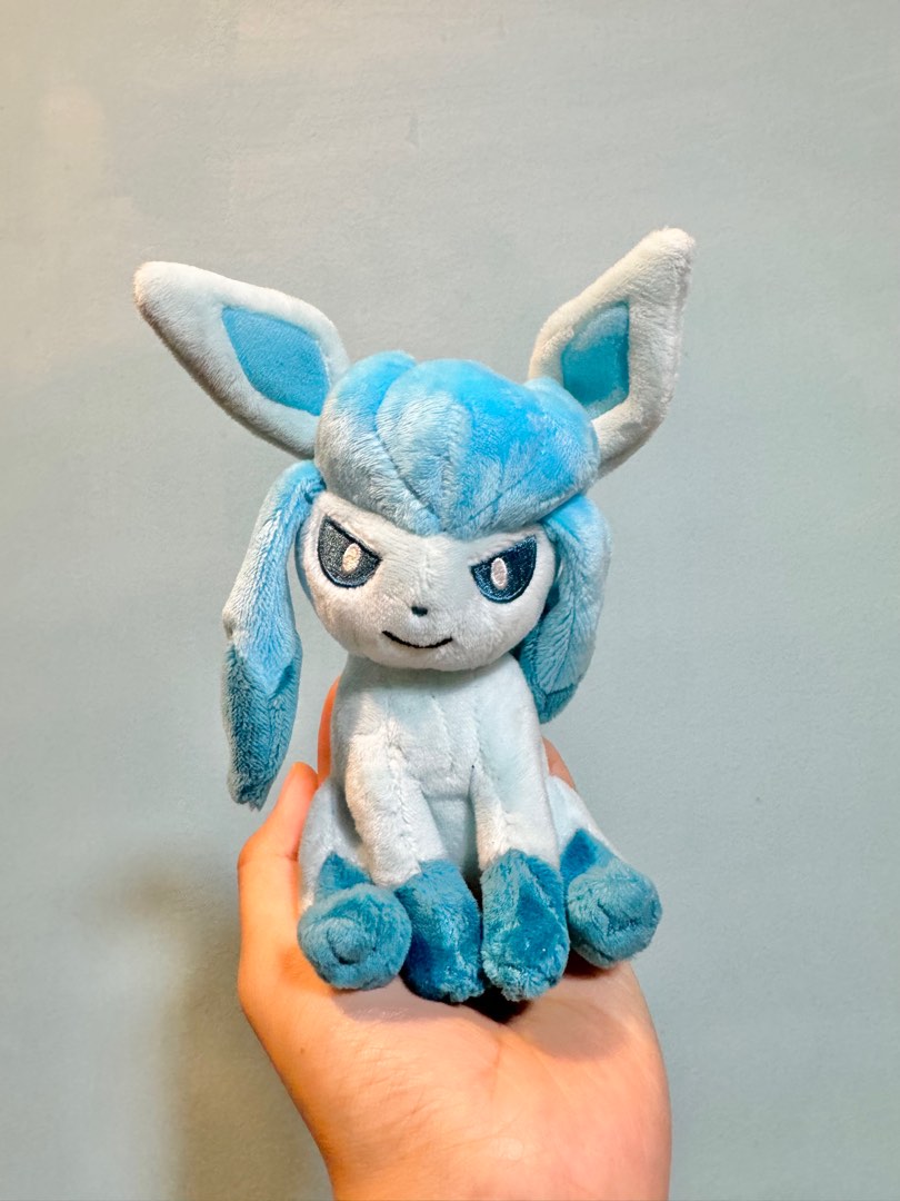 Pokemon Center Glaceon Sitting Cuties Plush, Hobbies & Toys, Toys ...