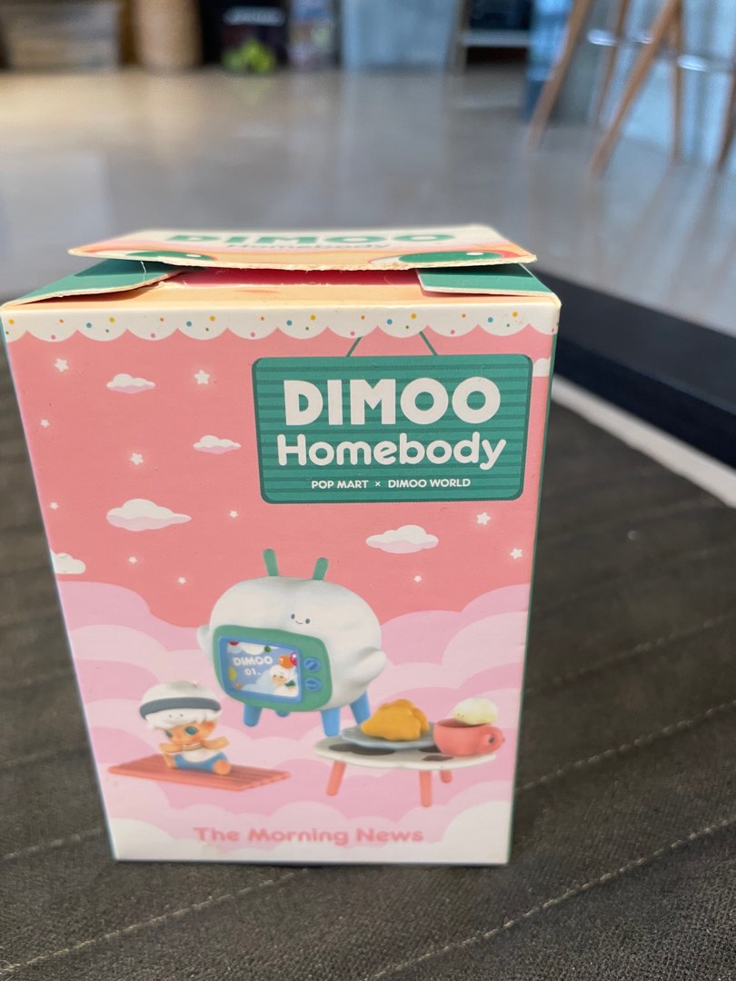 POP MART DIMOO Homebody The Morning News Figure, Hobbies & Toys, Toys ...