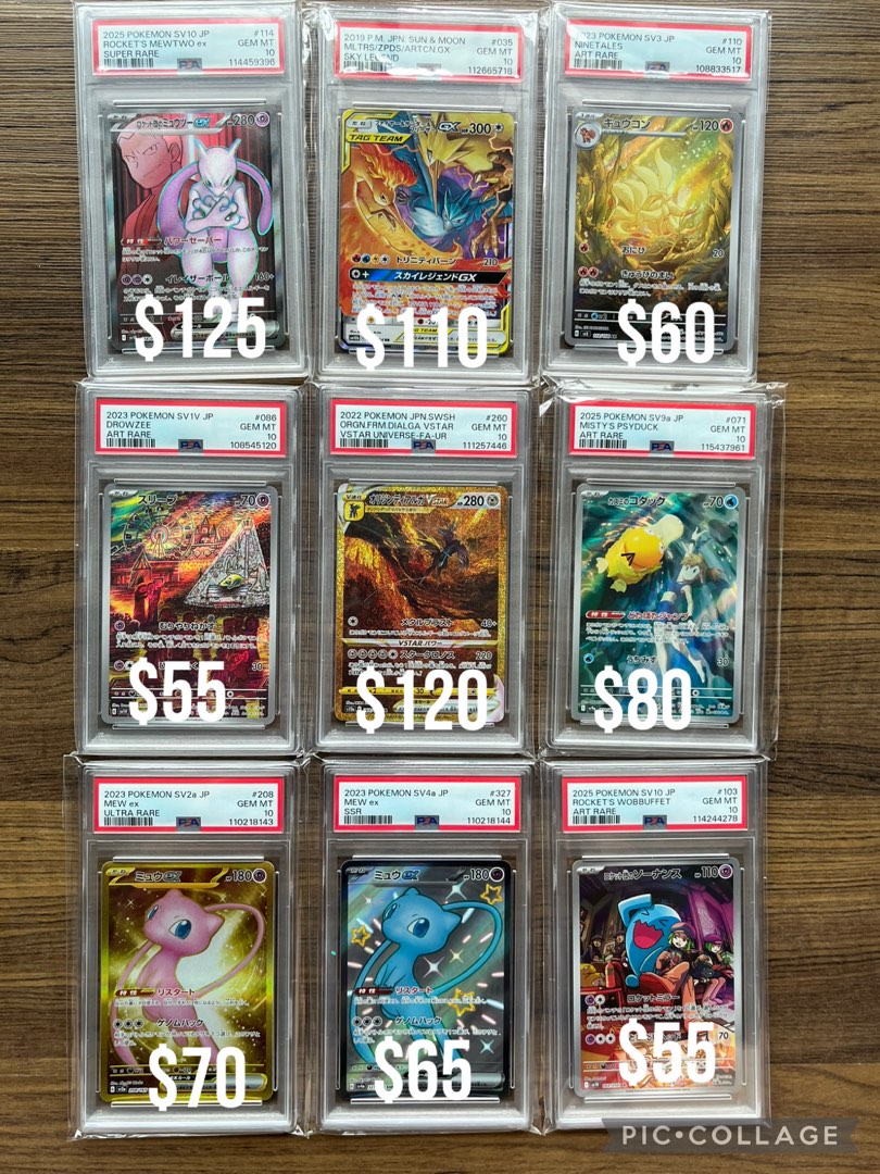 PSA10 Pokemon Cards, Hobbies & Toys, Toys & Games on Carousell