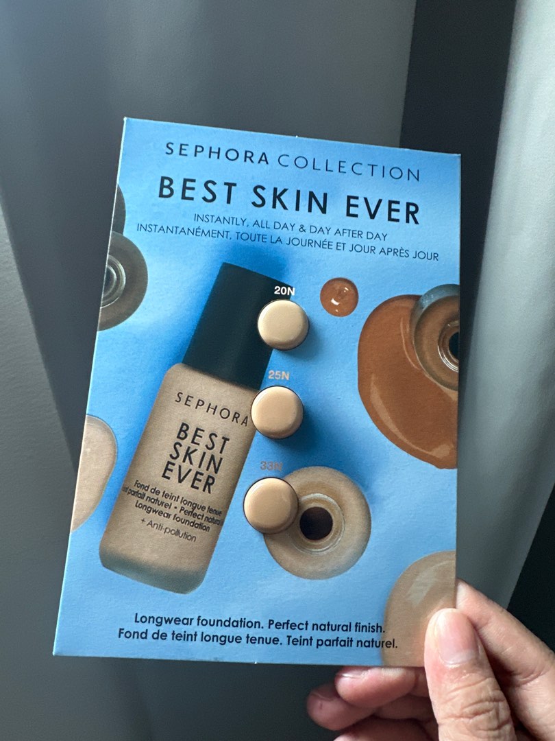 Sephora Best Skin Ever Longwear Natural Finish Foundation Sample ...