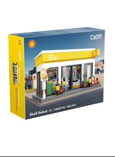 Brand New Cada Shell Petrol station brick set, Hobbies & Toys, Toys ...
