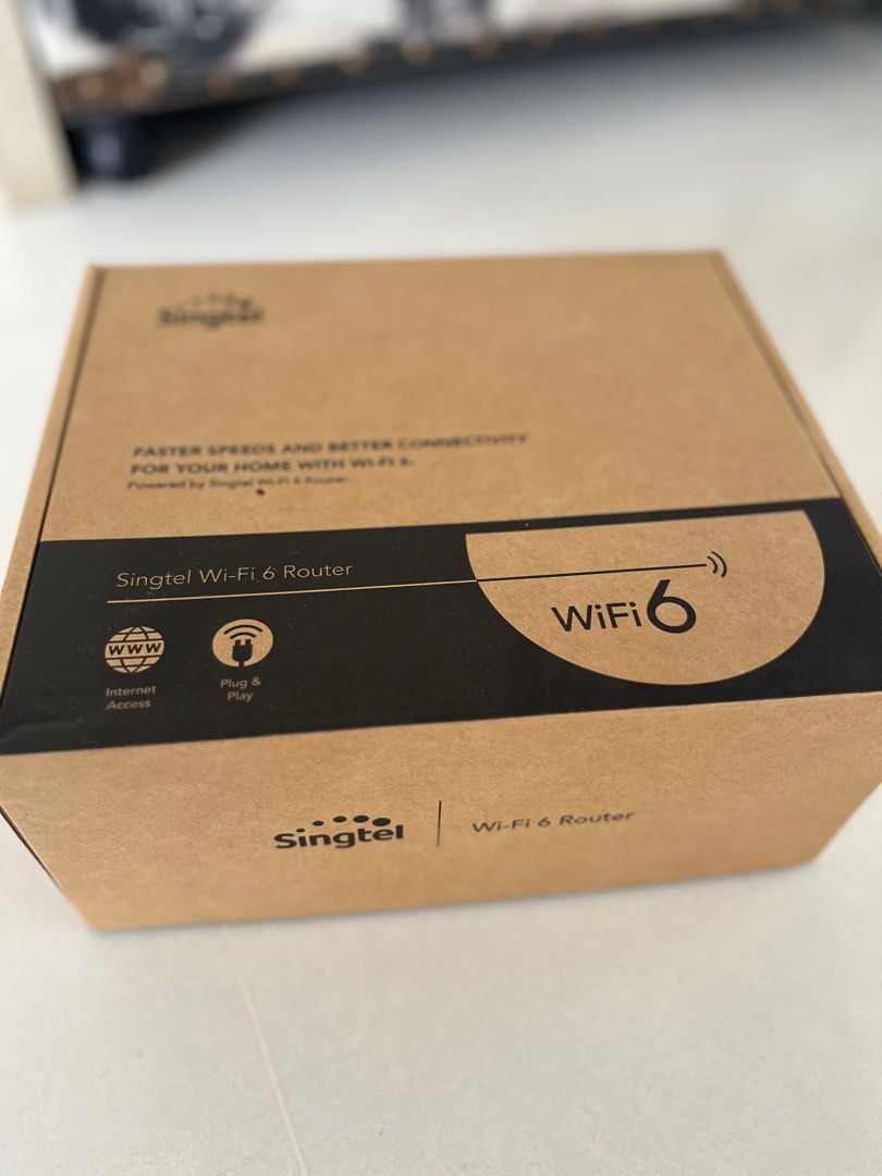 Singtel Wi-Fi 6 Router, Computers & Tech, Parts & Accessories ...