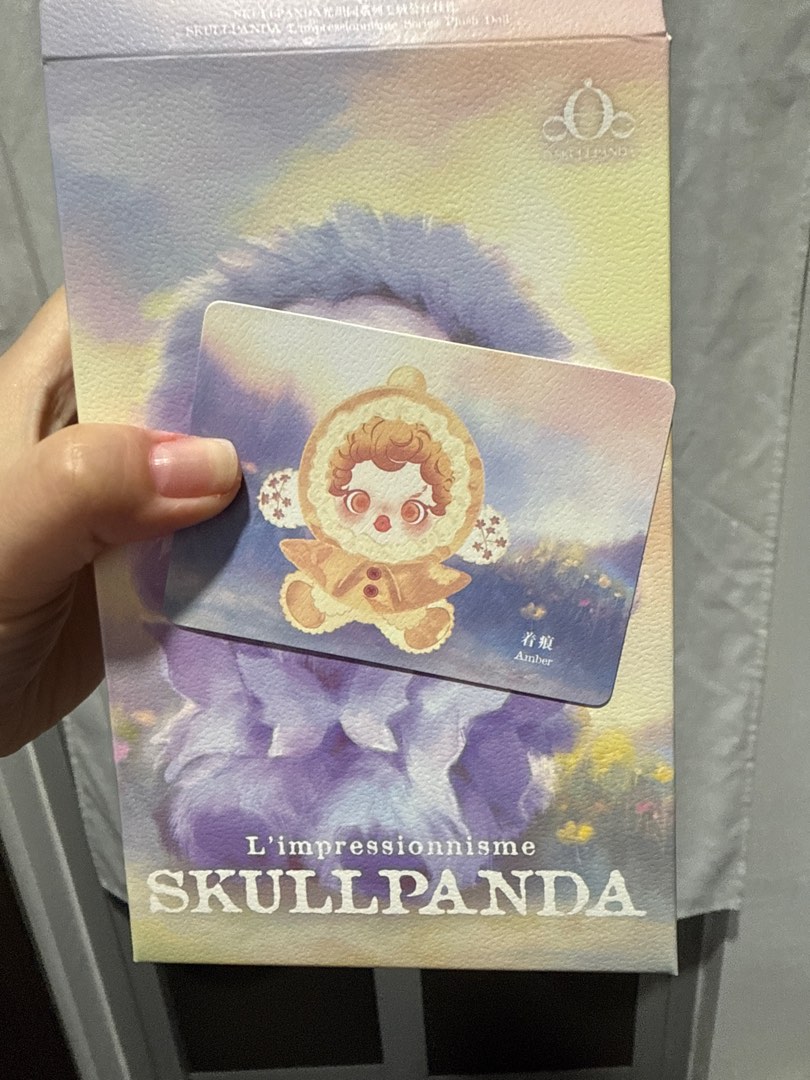 Skullpanda L'Impressionnisme Series Figure - New, Hobbies & Toys, Toys ...