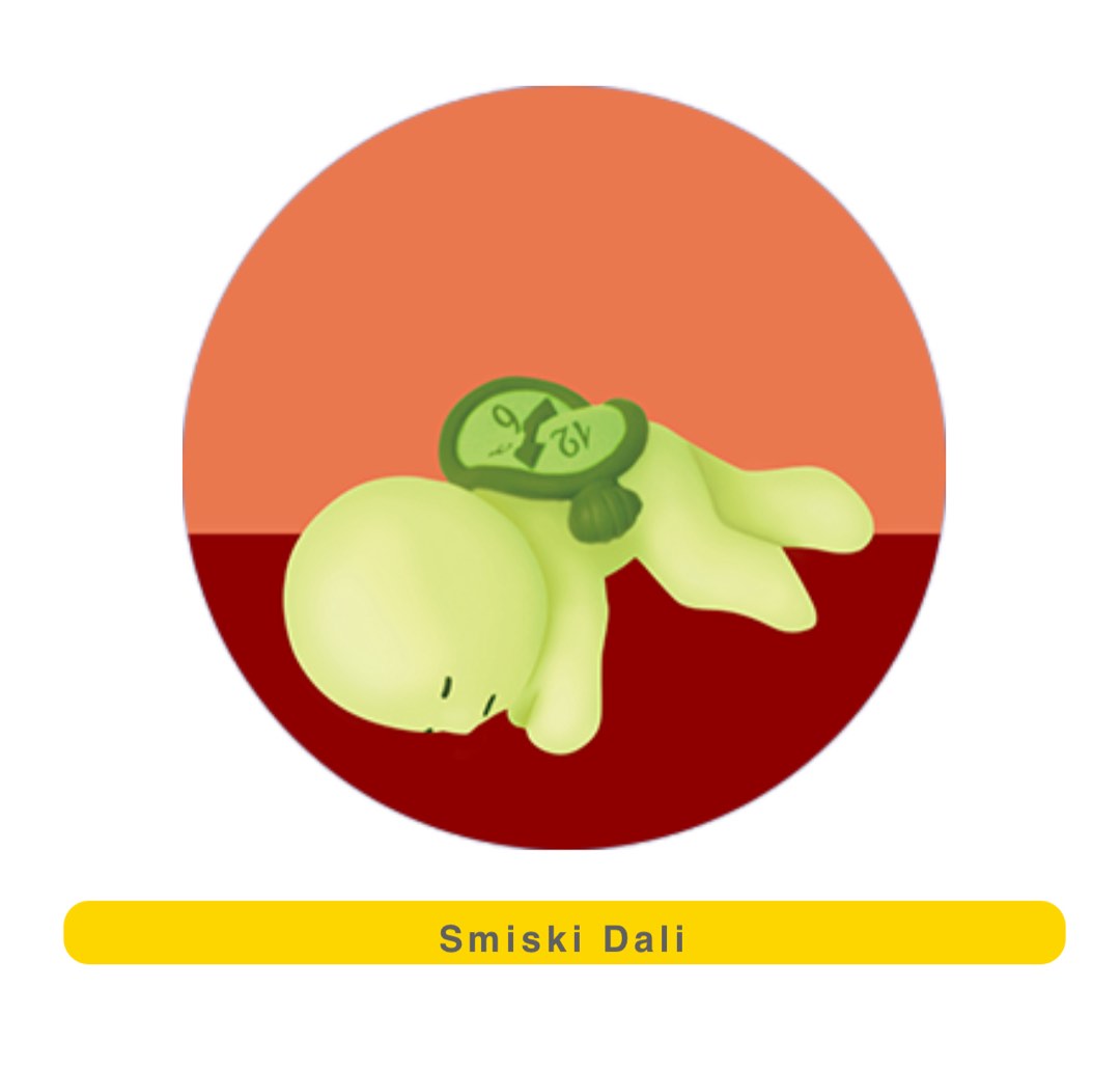 Smiski Museum Series - Dali Clock, Hobbies & Toys, Toys & Games on ...