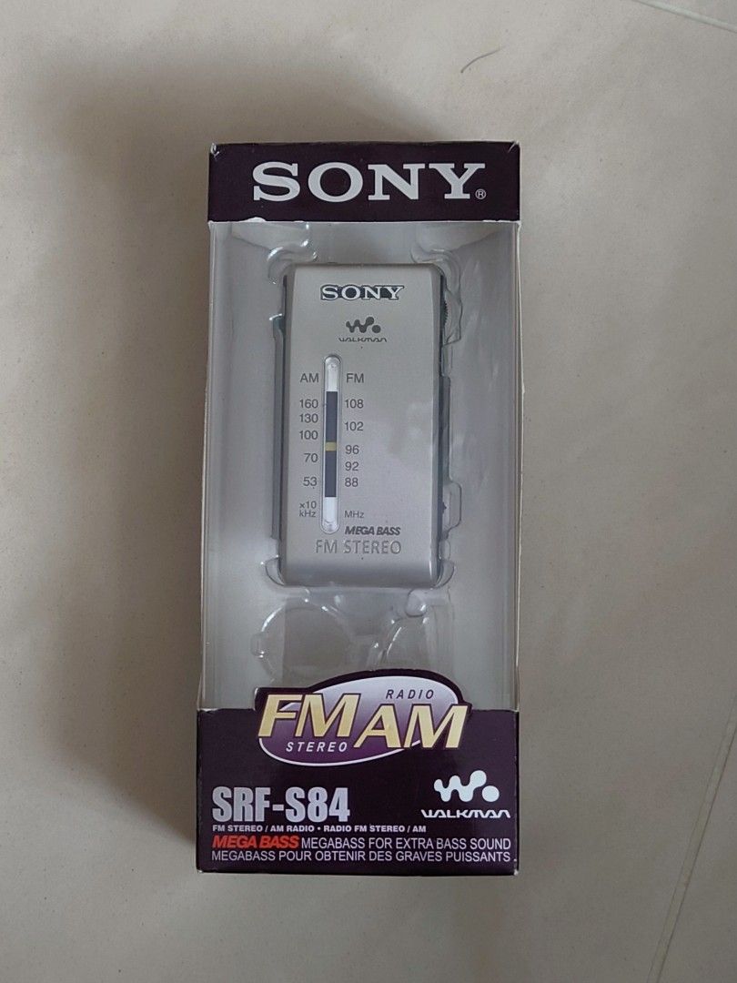 DSE English listening 必備: Sony SRF-S84 DSE收音機, 音響器材, 可攜式音響設備 - Carousell