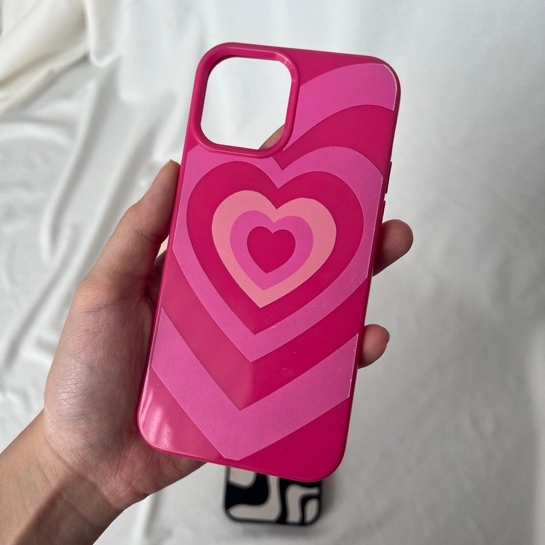 [TAKE ALL] Iphone 12 Case Casing Ip12 Love Pink Zebra Hologram Teddy ...