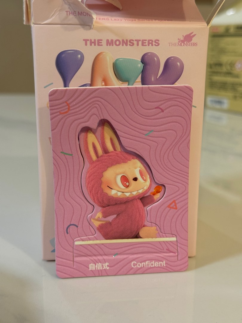The Monsters Labubu Lazy Yoga - Confident, Hobbies & Toys, Toys & Games ...