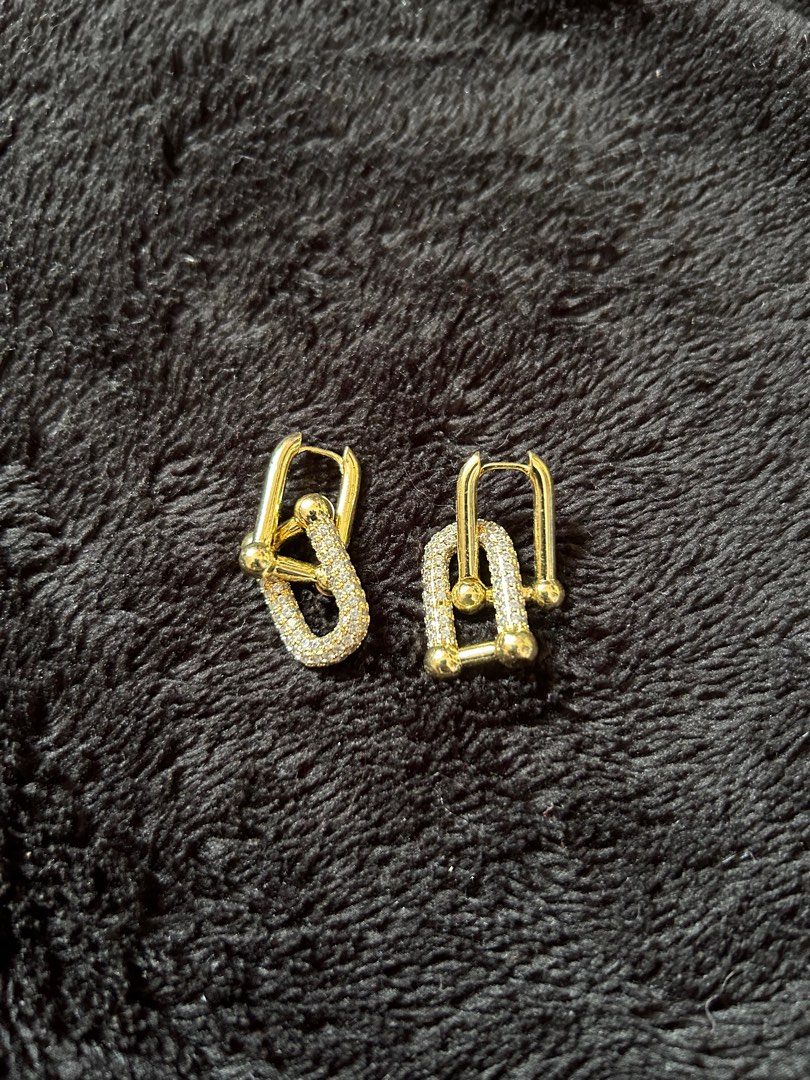 Tiffany lock earring, Women's Fashion, Jewelry & Organizers, Earrings ...