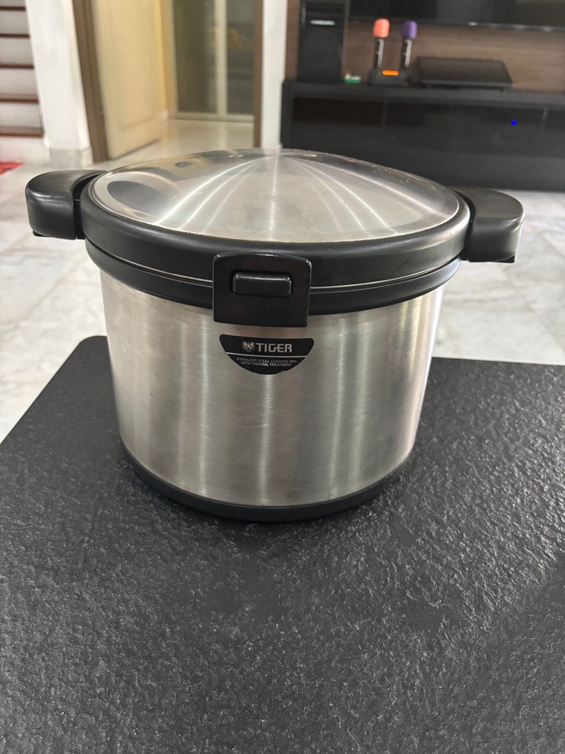 Tiger stainless steel magic Cooker NFA-B600/6.0L, TV & Home Appliances ...