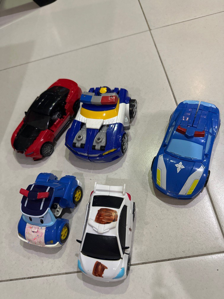 Transformer Cars Toy Bundle (5 F $10), Babies & Kids, Infant Playtime ...