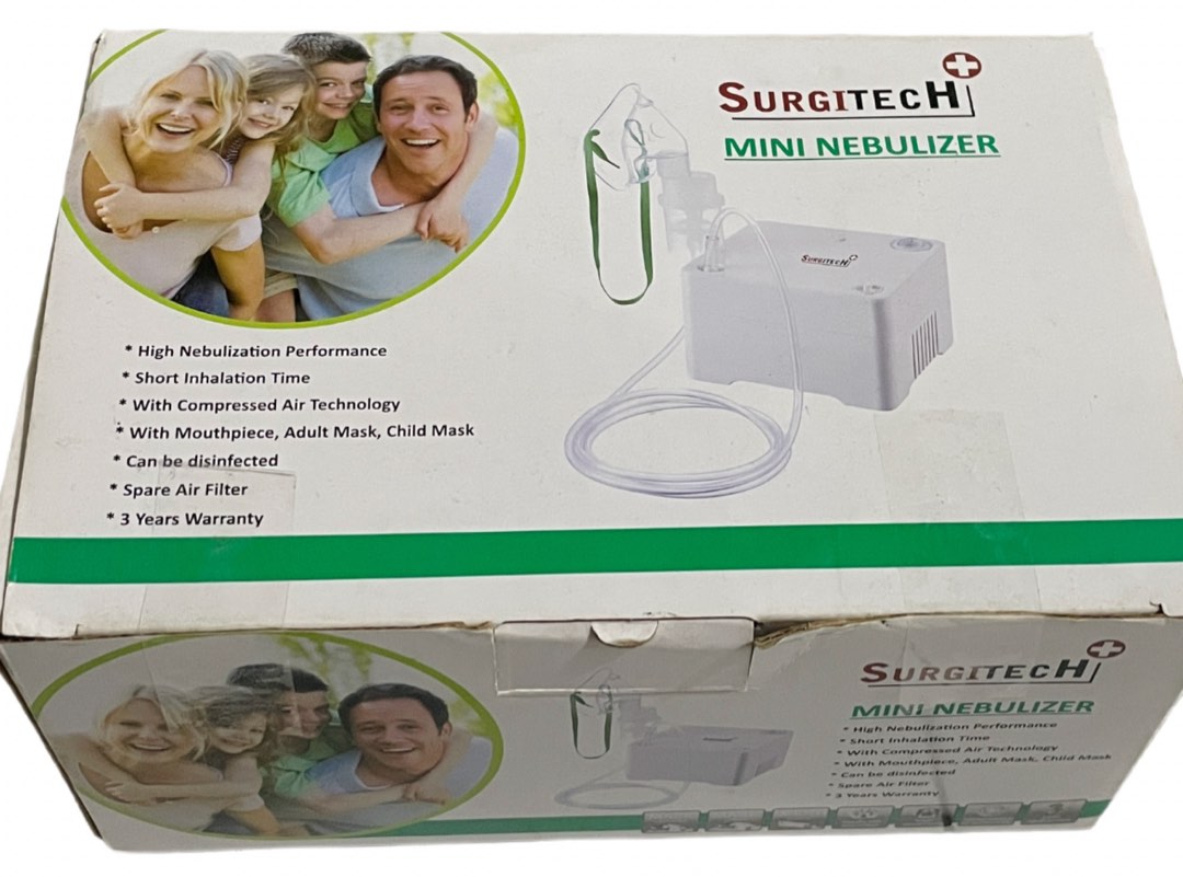 Used mini surgitech nebulizer, Health & Nutrition, Medical Supplies ...