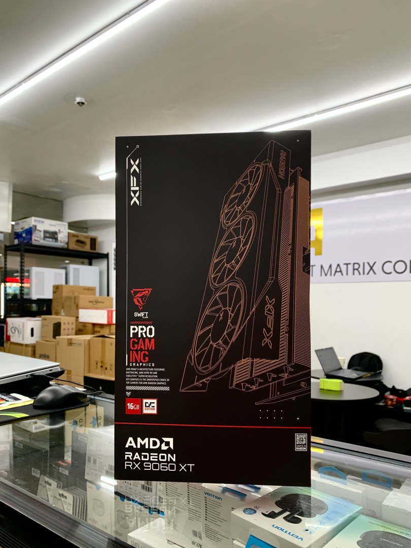 XFX Swift AMD Radeon RX 9060 XT OC Triple Fan 16GB, Computers & Tech ...