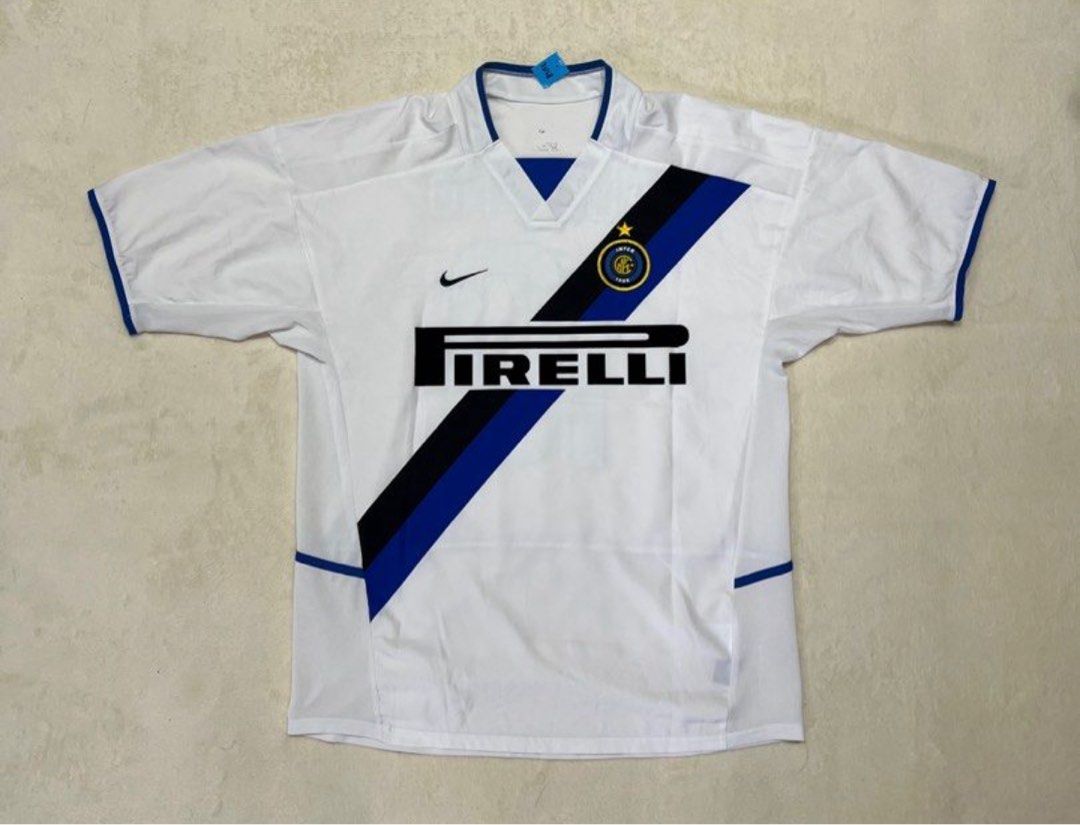 #10 Adriano Inter Milan 2002 Away soccer/football jersey/kit rare/retro ...