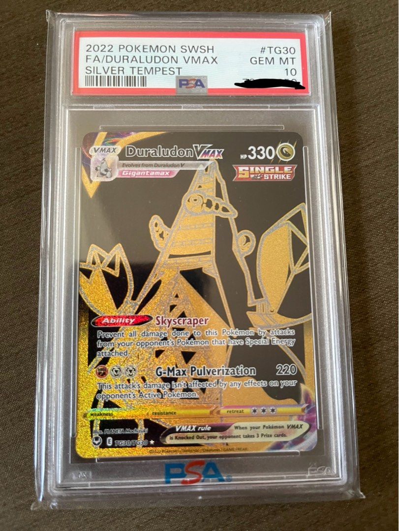 2022 PSA10 Pokemon SWSH FA/Duraludon VMAX Silver Tempest, Hobbies ...