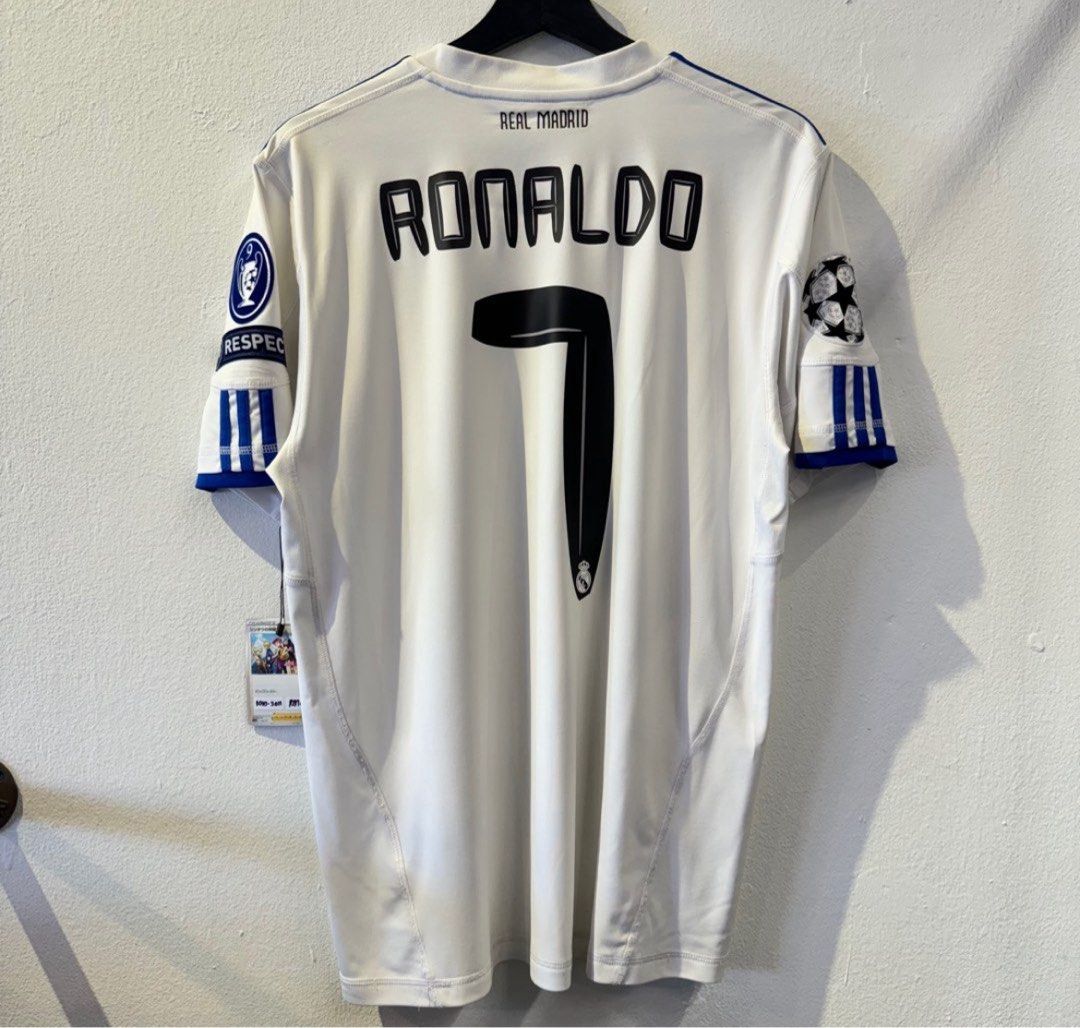 #7 CR7 Cristiano Ronaldo Real Madrid 2010-2011 UCL soccer/football ...