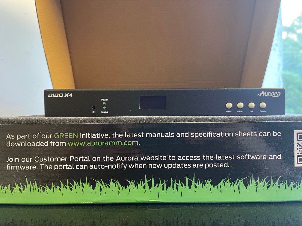 Aurora DIDO X4 4x4 Scaler Matrix Processor, 電腦＆科技, 商務用科技產品 - Carousell