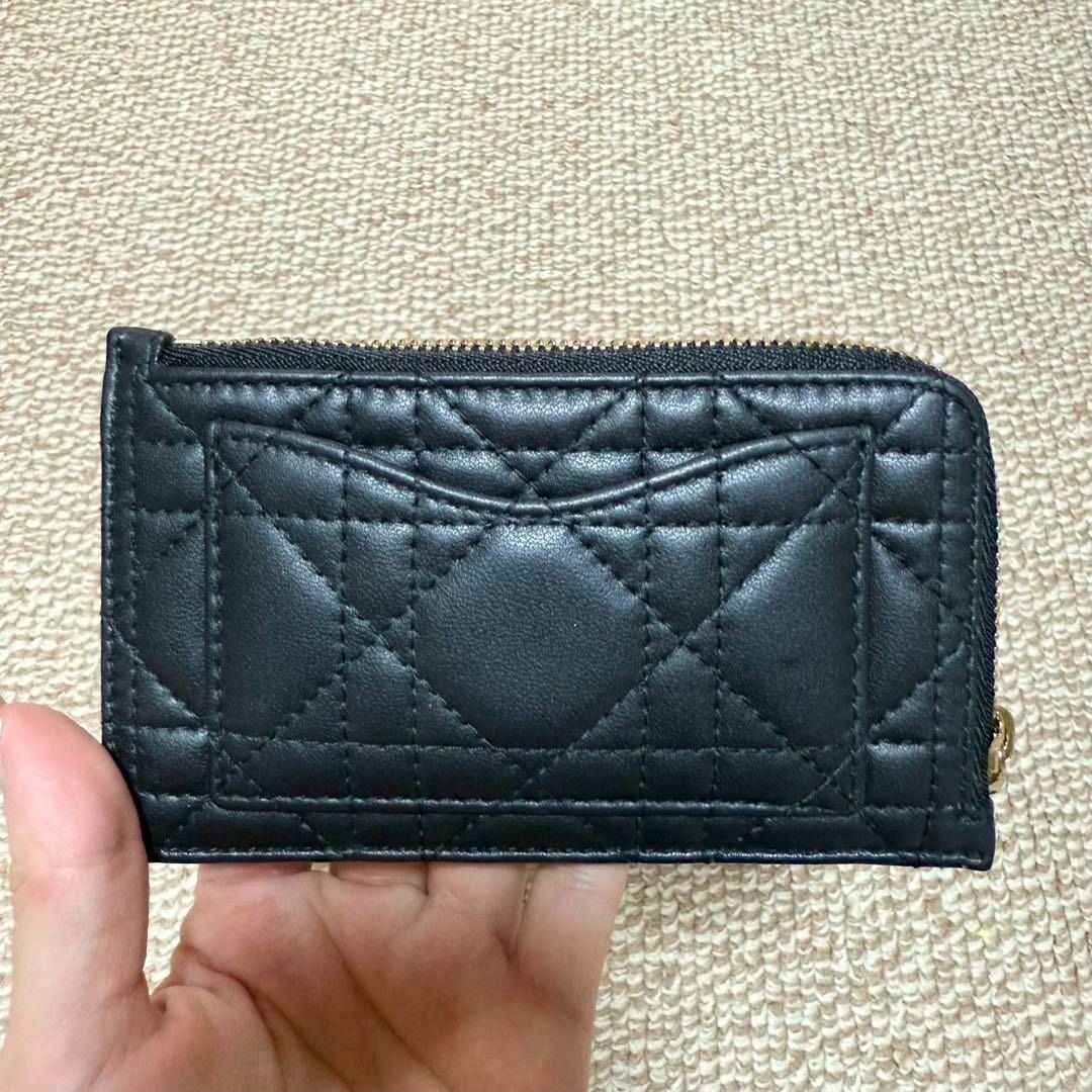 Authentic Dior Mini Wallet Black w/ Certificate of Appraisal, Luxury ...