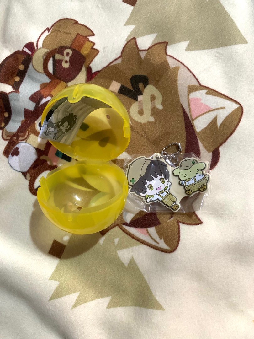 Bachira Sanrio Rubber Keychain Gashapon, Hobbies & Toys, Toys & Games ...