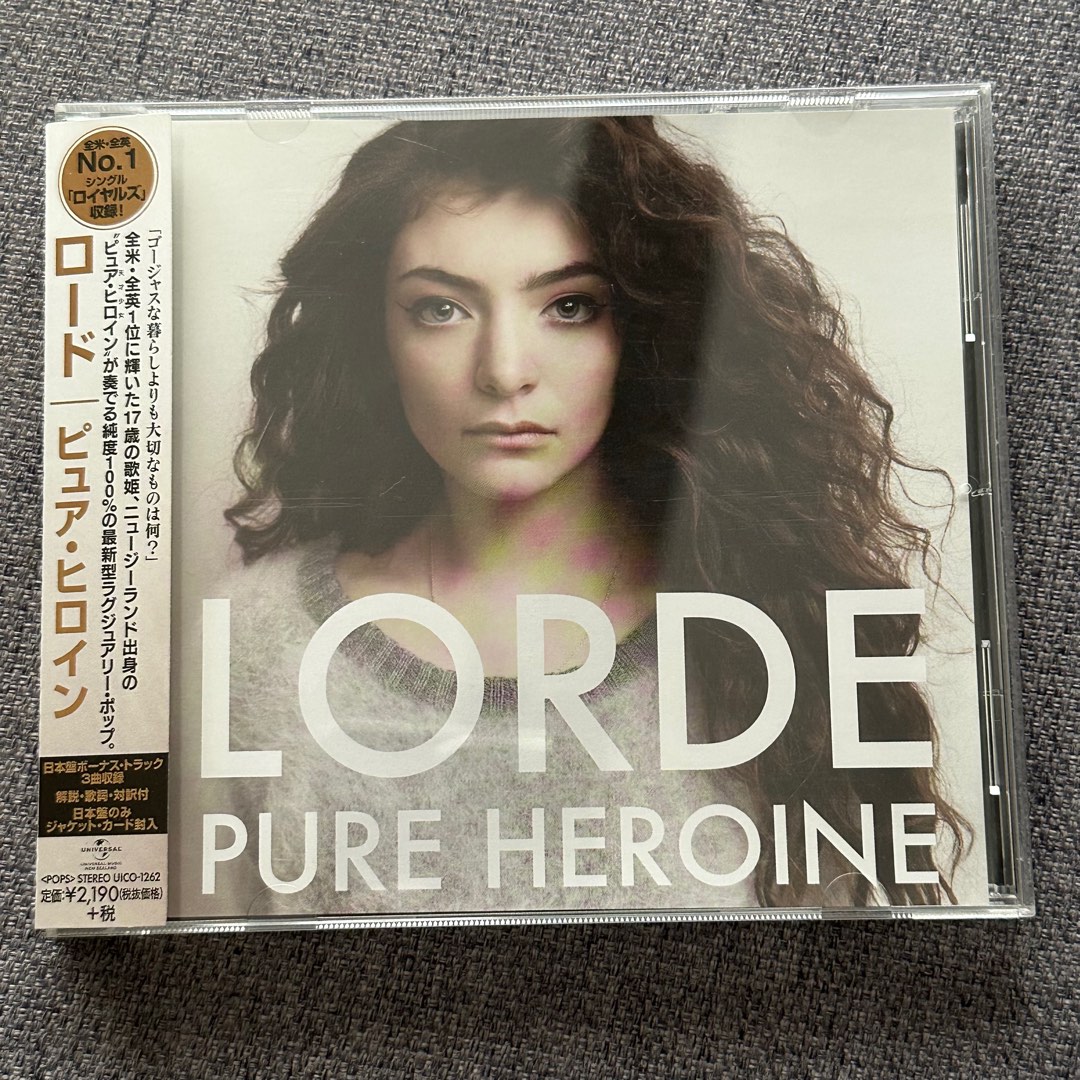 (CD) Lorde - Pure Heroine ( Japanese version ), Hobbies & Toys, Music ...