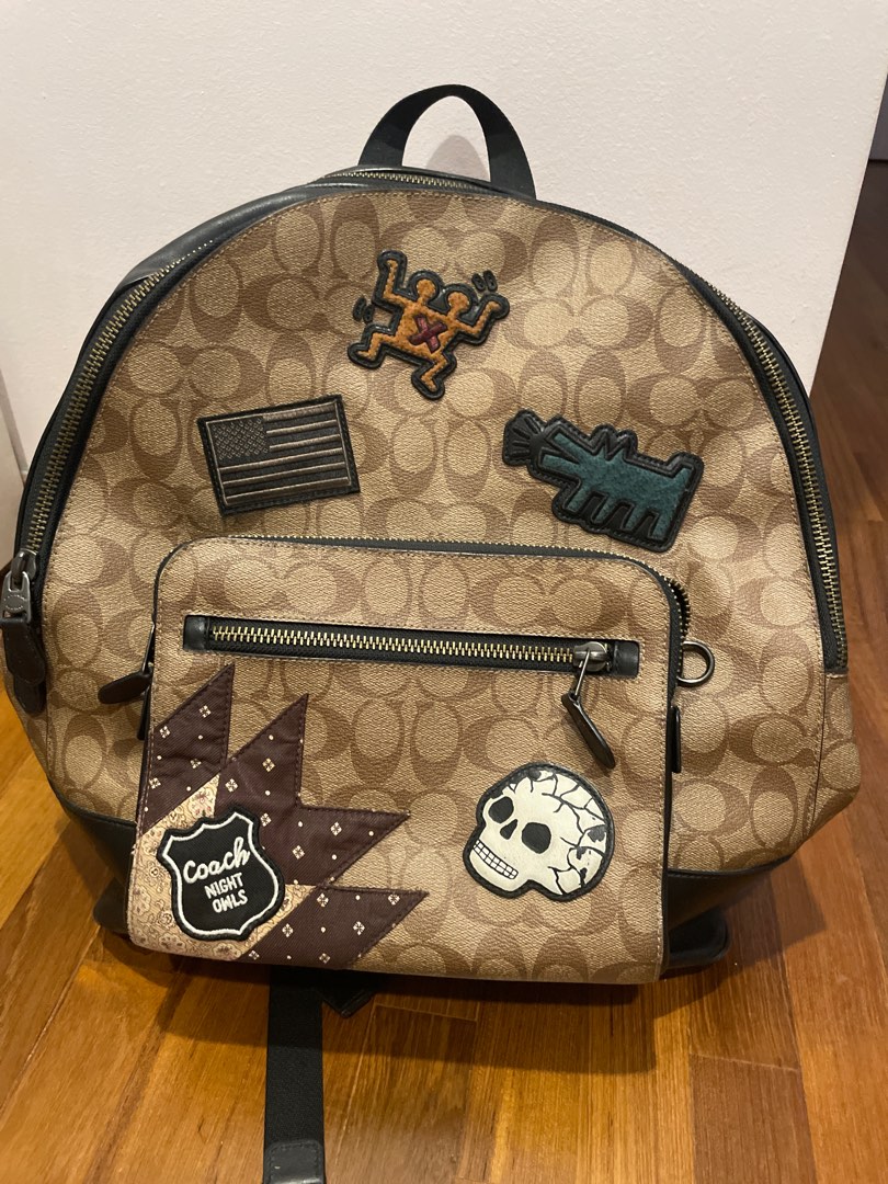 Coach x Keith Haring Backpack, Women's Fashion, Bags & Wallets ...