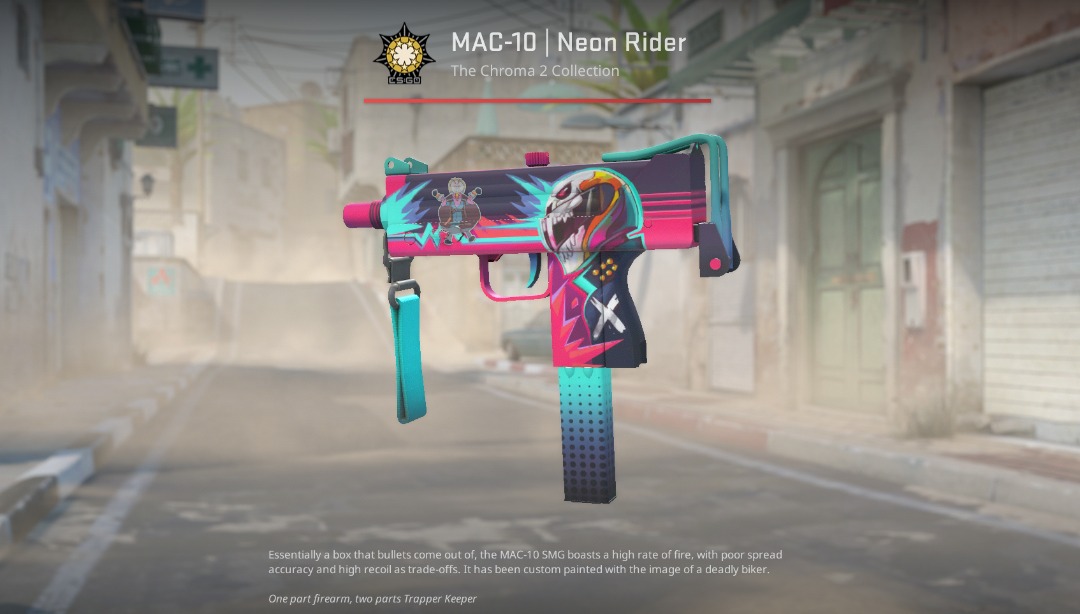 CS2 | MAC-10 | Neon Rider | Factory New 0.05, Computers & Tech ...
