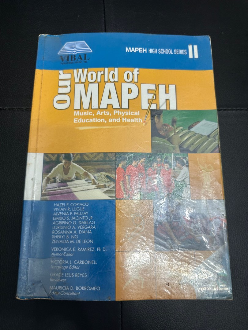 Grade 8 Vibal MAPEH (Music, Arts, PE, Health), Hobbies & Toys, Books & Magazines, Textbooks on ...