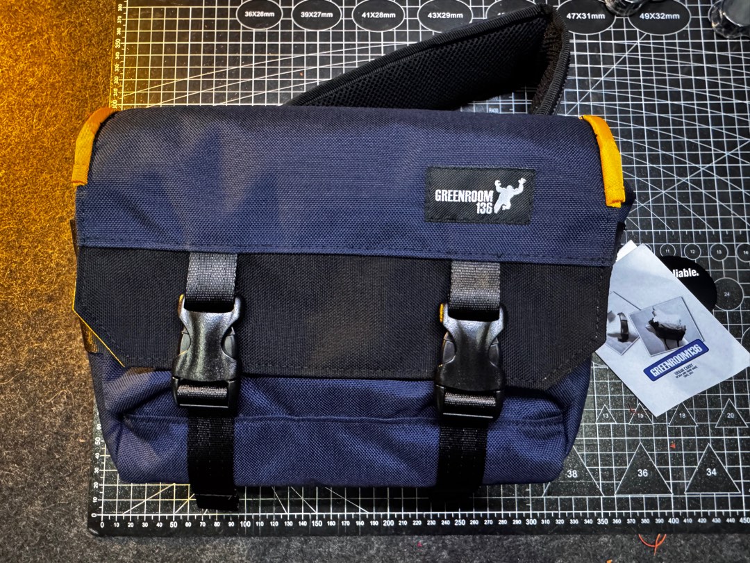 Greenroom136 Metrodrifter - Navy, Men's Fashion, Bags, Sling Bags on ...